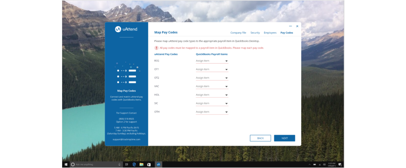 Installation and Setup Wizard – uAttend