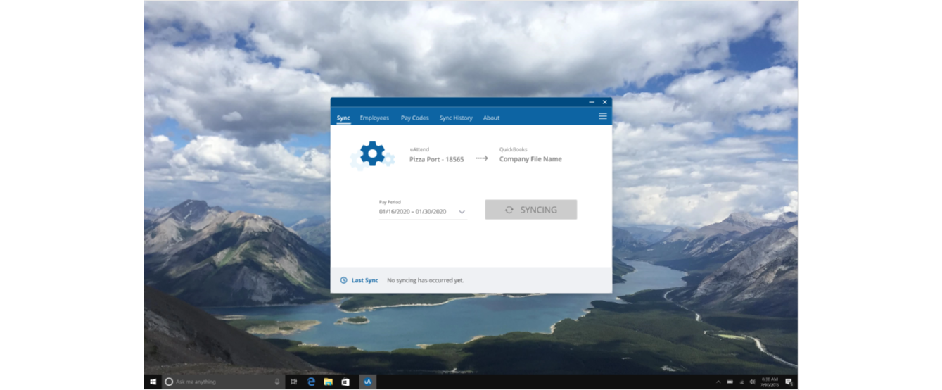 Sync Screen – uAttend Support - Help Center