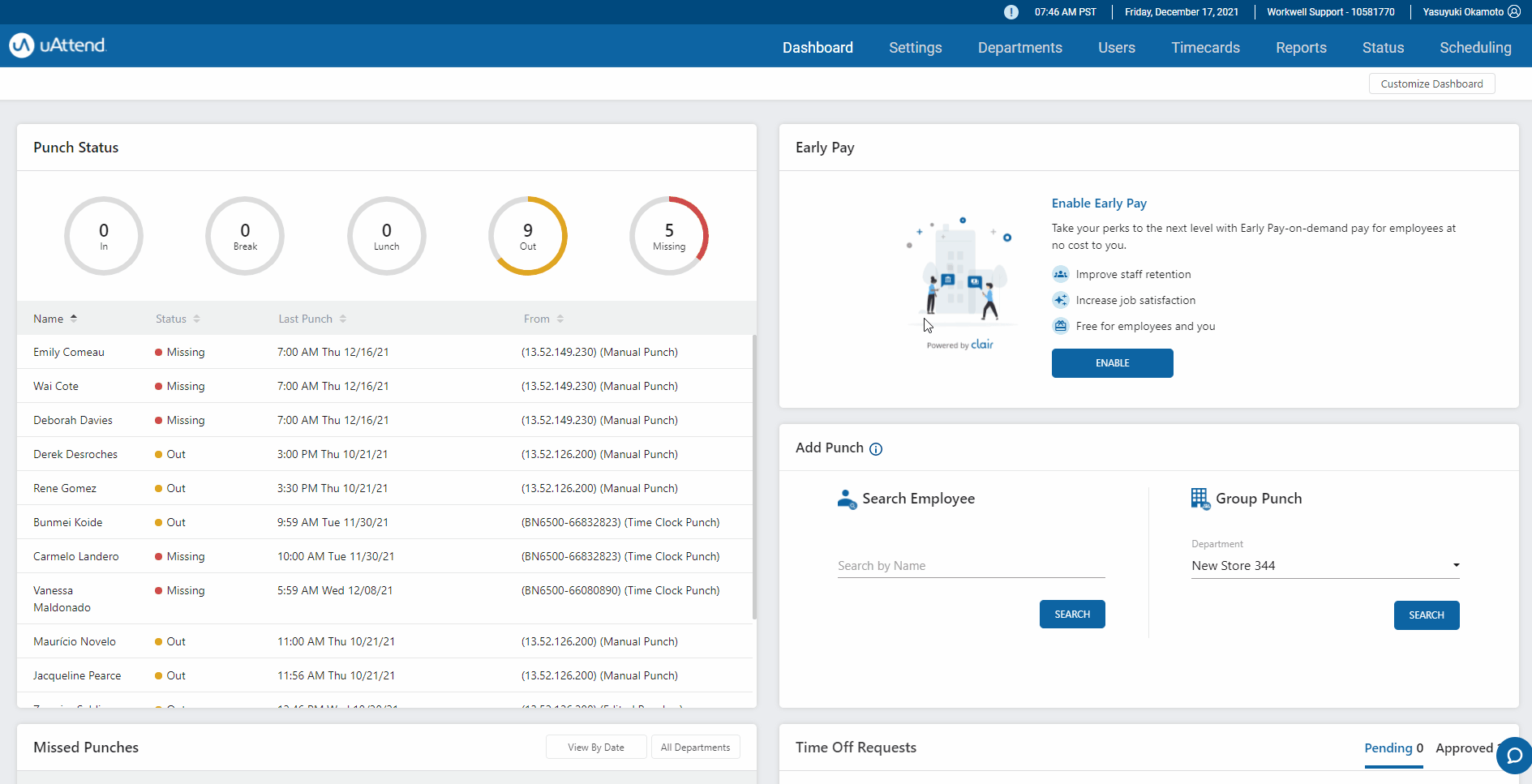 Lunch Overtime – uAttend Support - Help Center